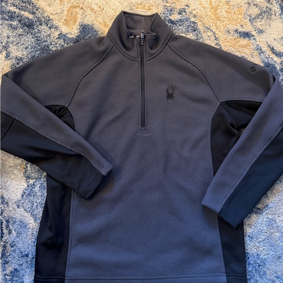 Spyder | Sweaters | Spyder Quarter Zip Sweater Mens Large | Poshmark